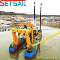China 6 Inch Diesel Powered River Sand Dredger with Cutter Head and Shijiazhuang Sand Pump for sale
