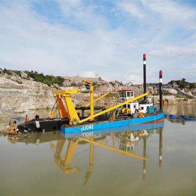 China Customizable Rexroth Hydraulic Cummins Diesel Engine Cutter Suction Sand Dredger for sale