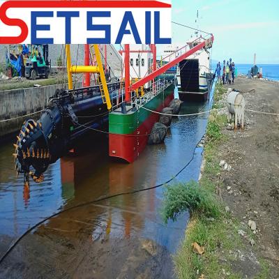 China Shijiazhuang Pump Hydraulic Cutter Suction Dredger for Sea Lake River Reservoir Port for sale