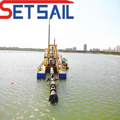 China Cutter Suction Dredger with Customized Cummins Diesel Engine and Rexroth Hydraulic for sale