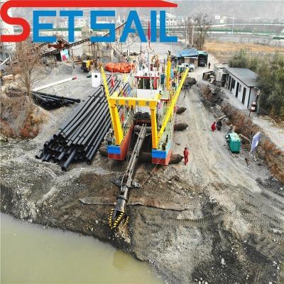 China Highly Corrode Resistance Cutter Suction Dredger with Underwater Sand Pump Siemens PLC for sale