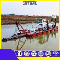 China Siemens PLC 6 Inch Cutter Suction Dredger with 38kw Cutter Head Power and Hydrocyclone for sale
