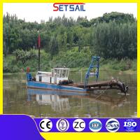 China 38kw Cutter Head Power 6 Inch Cutter Suction Dredger with Hydraulic Motor and Carriage for sale