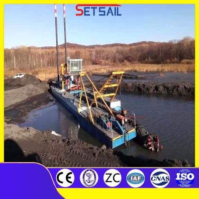 China 6 Inch Cutter Suction Dredger with Rexroth Hydraulic Return Refunds for sale