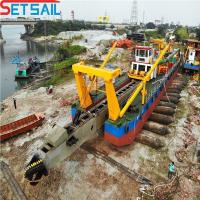 China Technology Cummins Diesel Engine Rexroth Hydraulic Cutter Head Dredger for Dredging for sale