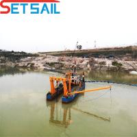 China 6 Inch Cutter Suction Dredging Boat with Good Capacity and Sand Pump 1 Set Min.Order for sale