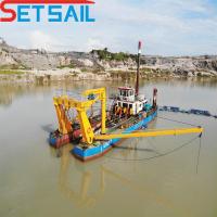 China 6 Inch Cutter Suction Dredging Boat with Good Capacity and Sand Pump 1 Set Min.Order for sale