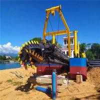 China Xinhong Hydraulic Winch Diesel and Electrical Cutter Suction Dredger for Sale for sale