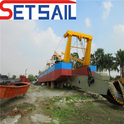 China Customized Request Durable Diesel Engine Cutter Suction Dredger with Hydraulic System for sale