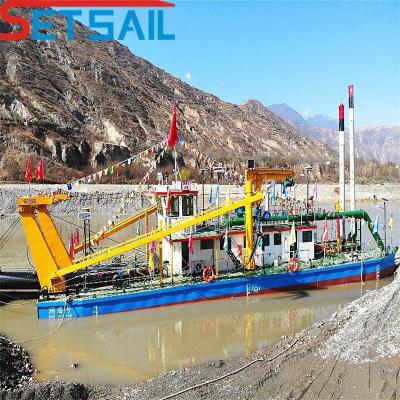 China 24inch Diesel Engine Hydraulic Cutter Suction Dredger for Shipping Cost and Cyclone Type for sale