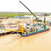 China Shijiazhuang Suction Pump 20m Dredging Depth 26 Inch Cutter Suction Dredger for River Sand for sale