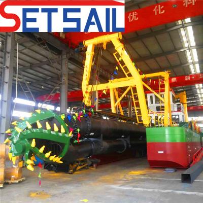 China 24inch Cutter Suction Dredger with Cutter Head High Capacity 1100m3/h and Efficiency for sale