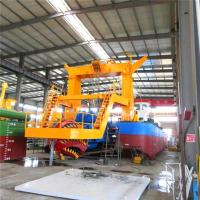 China Hydraulic Cutter Suction Dredger with Xinhong Hydraulic Winch and Fada Gerbox for sale