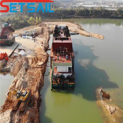China 50000m3/H Maximum Water Flow Hydraulic Diesel Engine Cutter Suction Dredger for Sand for sale