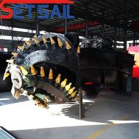 China Customized Rexroth Hydraulic Cutter Suction Dredger with GPS Weichai Diesel Engine for sale