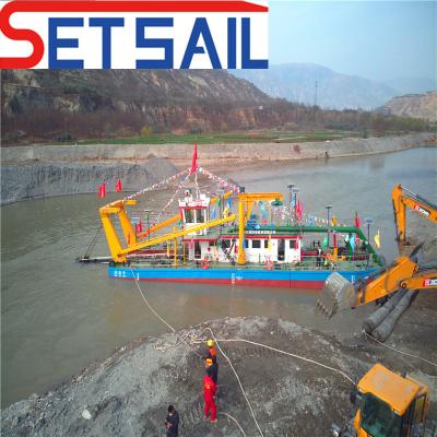 China 26inch Water Flow 9000m3 Cutter Suction Dredger with Customized Cummins Diesel Engine for sale