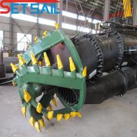 China 50kw-800kw Cutter Head Power Cutter Suction Dredger with 1m-6000m Discharge Distance for sale