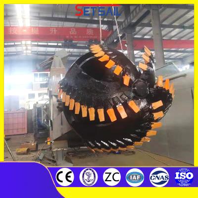 China Cutter Suction Dredging Sand Equipment with Initial Payment and Zinc Spelter Anchor Boom for sale