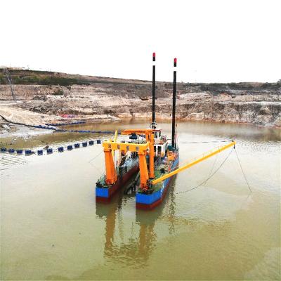 China Hydraulic Carriage River Sand Pump Cutter Suction Dredging Equipment for Your Benefit for sale
