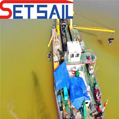 China Rexroth Hydraulic Control Water Flow 9000m3 Cutter Suction Dredger with CTS Slot Type for sale