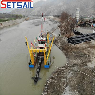 China 26inch Cutter Suction Dredger with Sand Pump Efficiently Dredging in River and Sea for sale