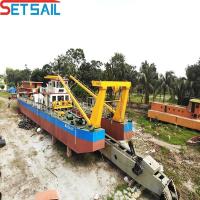 China DM-6 Diesel Power Hydraulic Pump Cutter Suction Dredging Machinery with Mornitoring System for sale