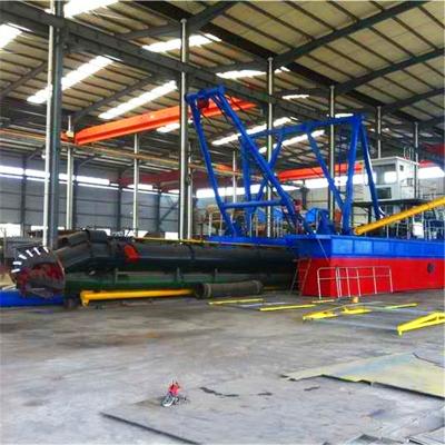 China Carriage Optional Cutter Suction Sand Mud Dredging Machinery with Water Flow Meter for sale