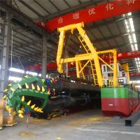 China Carriage Optional Cutter Suction Sand Mud Dredging Machinery with Water Flow Meter for sale