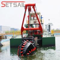 China Design Diesel Engine Power Cutter Suction Dredging Machinery with Depth Sounder Meter for sale
