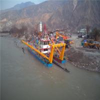 China 28 Inch Cutter Suction Dredger for 2200m Discharge Distance and Cummins 1000kw Engine for sale
