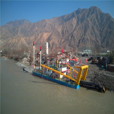 China 6000m3 Pump Water Flow 26inch Diesel Engine Hydraulic Valve River Sand Dredger with Cutter for sale