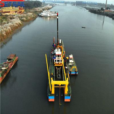 China 120-4000 M3/H Capacity Hydraulic Pump Diesel Engine Cutter Suction Sand Ship for Dredging for sale