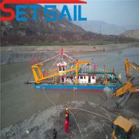 China 26 Inch Cutter Suction Dredger for Lake Sand 1200m3 Soild Capacity 6000m3 Pump Water Flow for sale