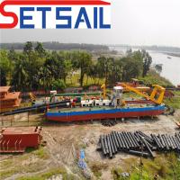China Customized Request Hydraulic Motor Control Cutter Suction Sand Vessel for River Mud for sale