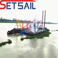 China Customized Weichai Cutter Suction Dredging Sand Boat with Spud Position Rexroth Hydraulic for sale