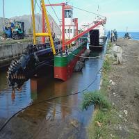 China Maximum Dredging Depth 8-30 Meter Cutter Suction Sand Dredger Machine with and Good for sale