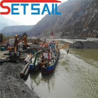 China Multi Fuction Cutter Suction Dredging Machinery for River Gold Sand and Shipping Cost for sale