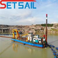 China Multi Fuction Cutter Suction Dredging Machinery for River Gold Sand and Shipping Cost for sale
