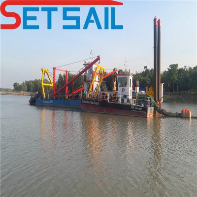 China Cummins 540kw Auxiliary Enigne Power 26inch Sand Dredger 2200kw Main Engine Installed for sale