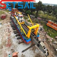 China Cummins 540kw Auxiliary Enigne Power 26inch Sand Dredger 2200kw Main Engine Installed for sale