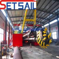 China 800mm Discharge Pipe Full Hydraulic Control 32inch Cutter Suction Dredger for River Sand for sale