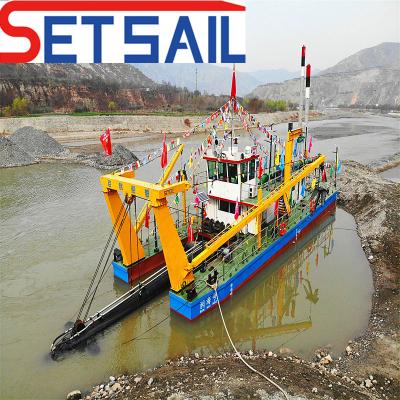 China Total Weight 28-1000t Rexroth Hydraulic Pump Cutter Suction Dredging Ship with Sand Pump for sale