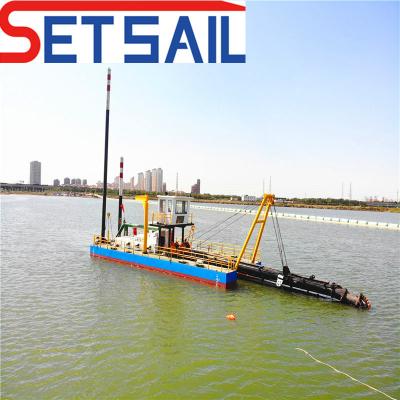 China Rexroth Parker Hydraulic Diesel Engine Cutter Suction River Mud Dredging Ship for Nigeria for sale