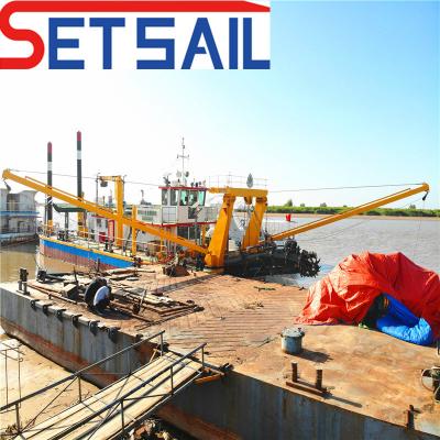 China Customized Request Hydrocyclone Cyclone Type 7500m3 Water Flow Cutter Suction Dredger for sale