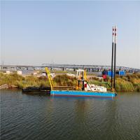 China 32inch Cutter Suction Dredger with Cummins Harbour Generator 103kw and 7500m3 Water Flow for sale