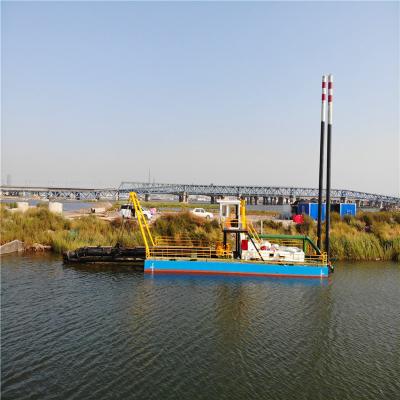 China 32inch Cutter Suction Dredger with Cummins Harbour Generator 103kw and 7500m3 Water Flow for sale
