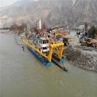 China 32inch Cutter Suction Dredger with Cummins Harbour Generator 103kw and 7500m3 Water Flow for sale