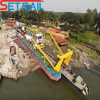 China 32inch 7500m3 Cutter Suction Dredger Rexroth Hydraulic and 2350mm Cutter Head Diameter for sale