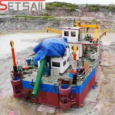 China Hydraulic Diesel Engine Cutter Suction Dredging Sand Ship for Lifelong After-sales Service for sale