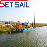 China Siemens PLC Diesel Engine Cutter Suction Sand Dredger Head 39-65m Affordable Shipping Cost for sale
